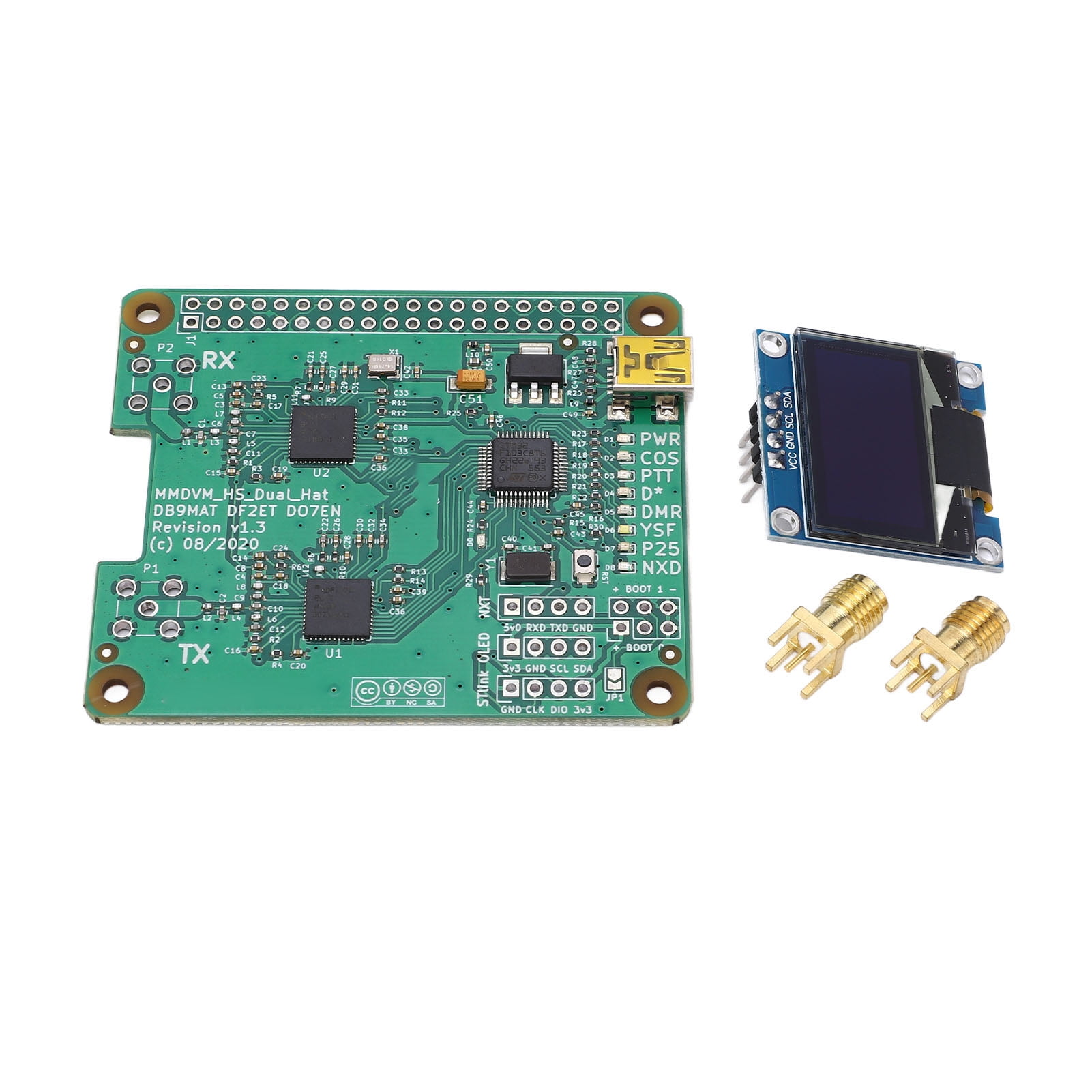 Neyseki MMDVM Duplex Hotspot Board Temperature Compensated Crystal ...