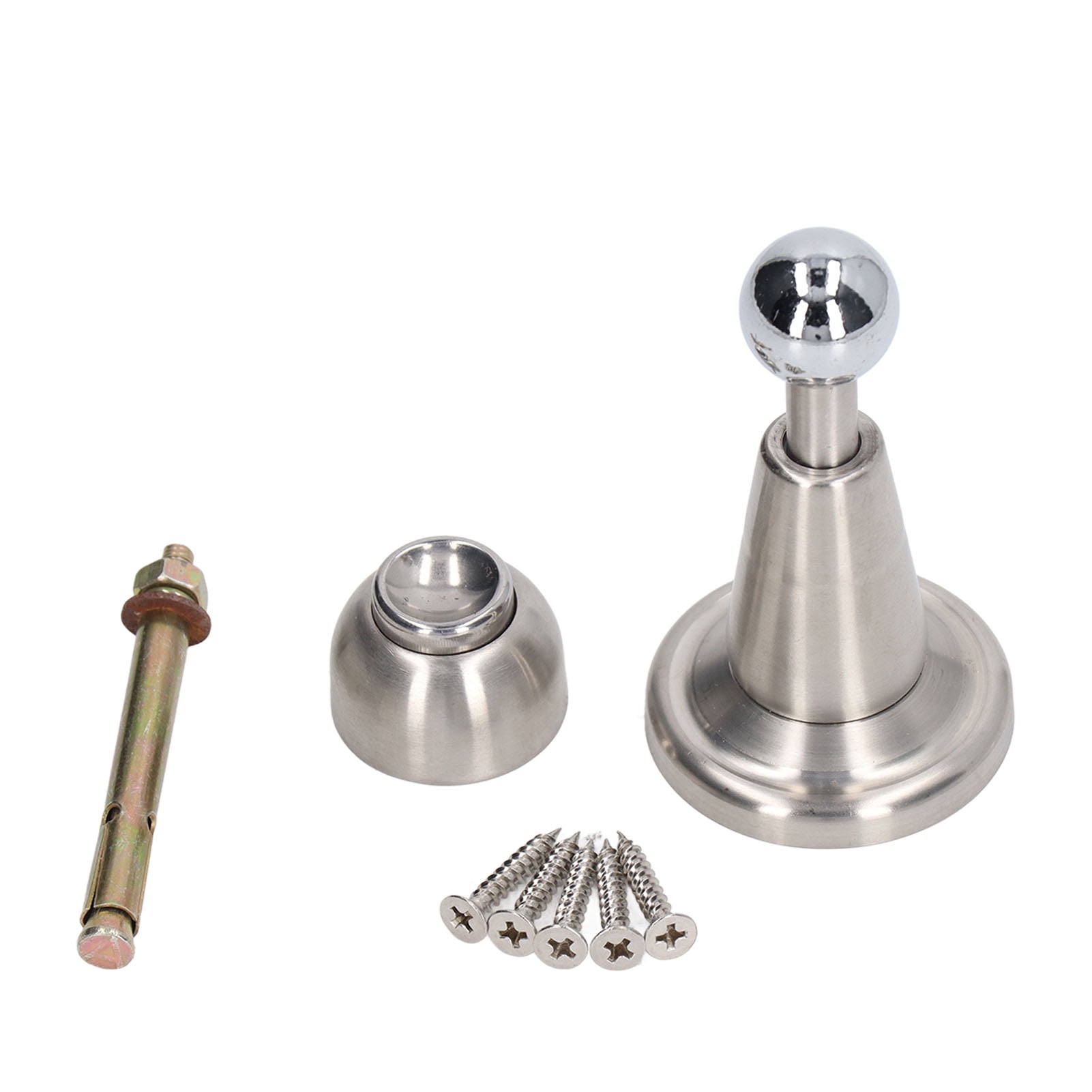 Neyseki Magnetic Door Stop Soft Catch Wall Mount Stopper 304 Stainless ...