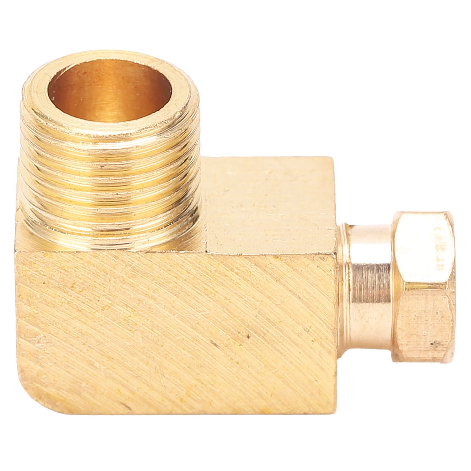 Neyseki Oil Pipe Fitting Elbow Brass Rectangular Block Connector ...