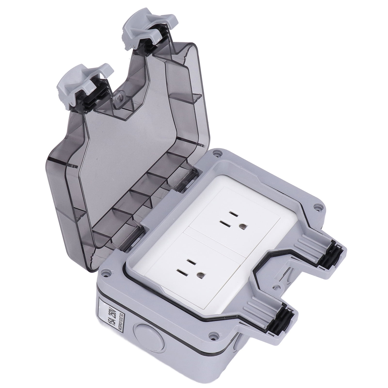 Neyseki Outdoor Waterproof Socket Wall Electrical Outlet IP66 ...