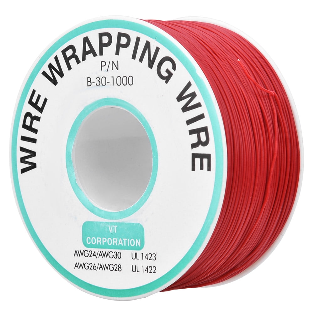 Neyseki Red OK Wire Printed Circuit Board Repairing Anti Oxidation 30AWG Wrapping Jumper Wire ...