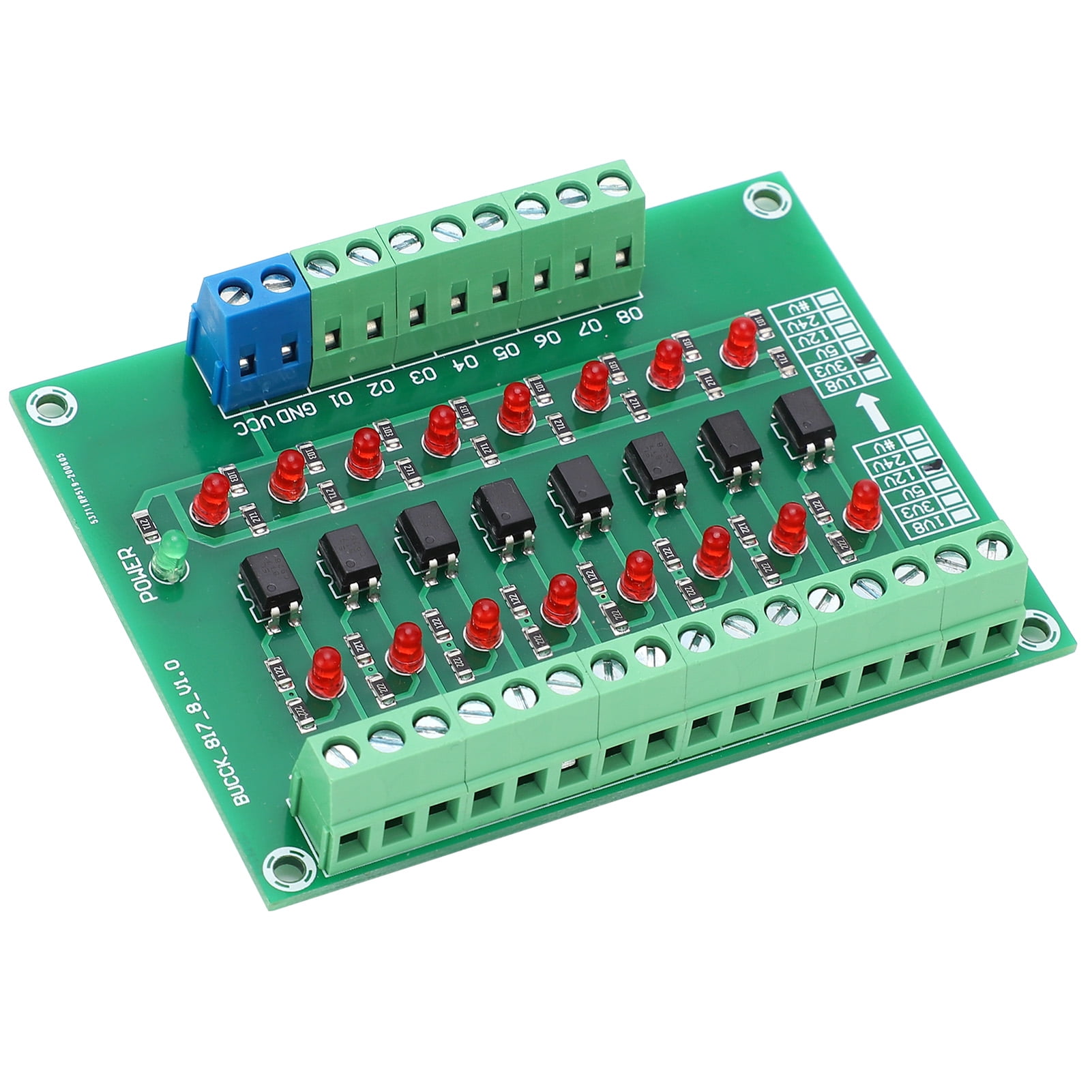 Neyseki Voltage Converter Board Module Resin 8?Channel Photoelectric ...