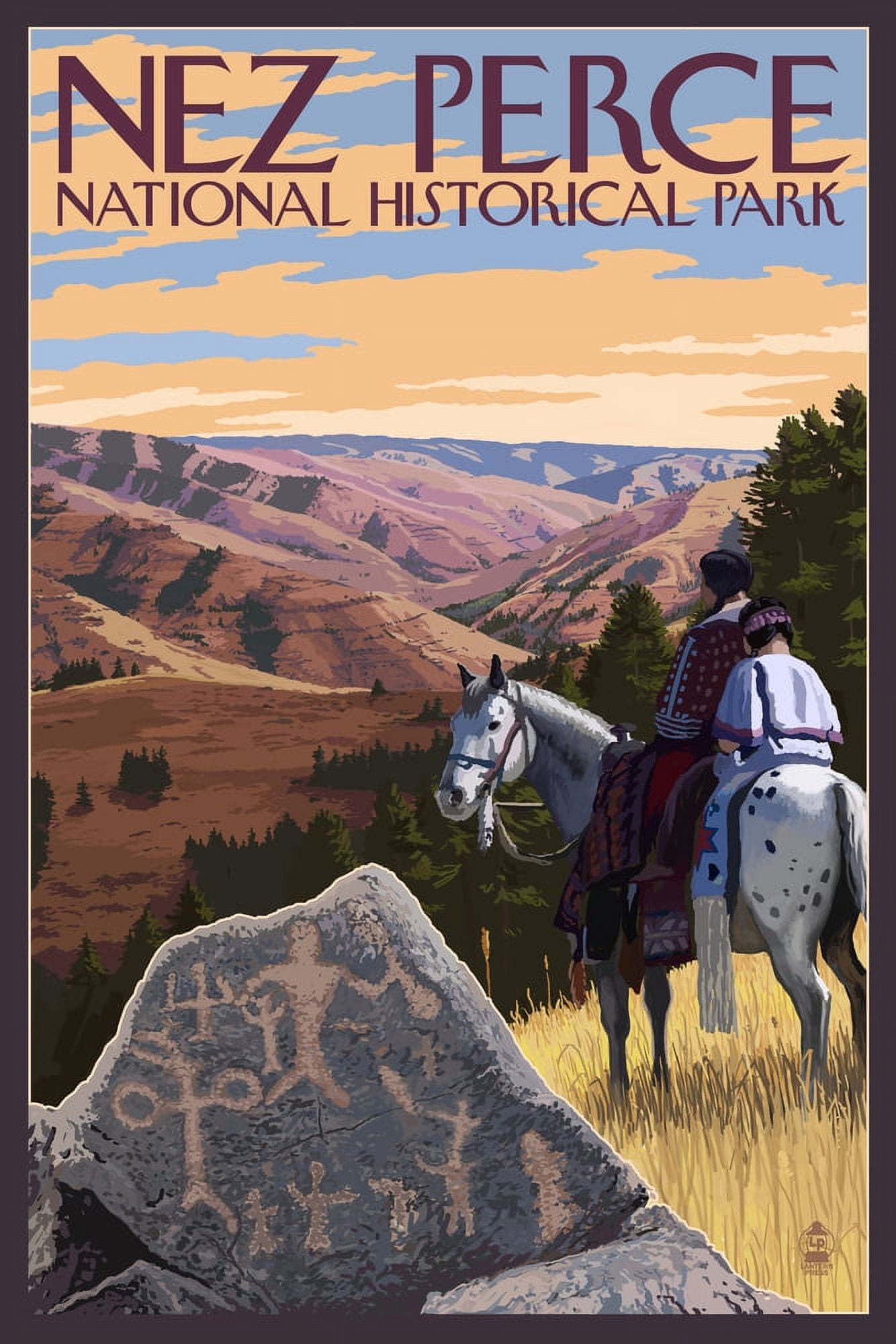 Nez Perce National Historical Park, Idaho (24x36 Giclee Gallery Art ...