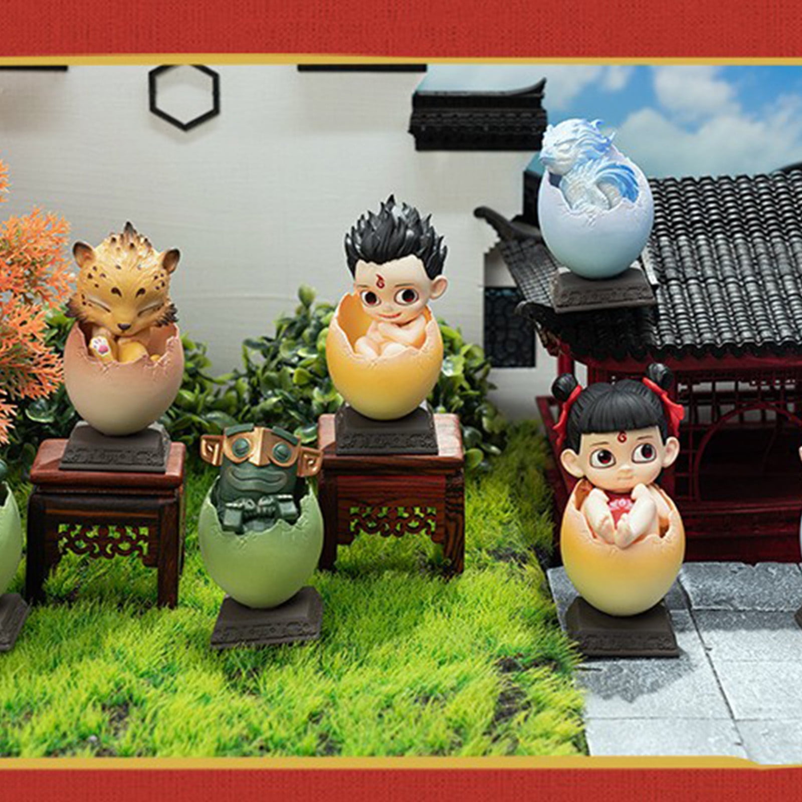 Nezha 2 - Anime Movie Character Blind Box Ornament (7 Random Styles ...