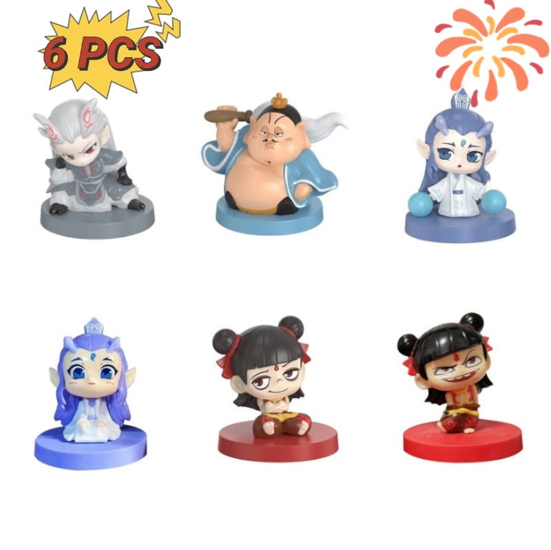 Nezha 2 Figure Nezha The Demony Boy Blind Box Ornaments,2025 New NeZha ...