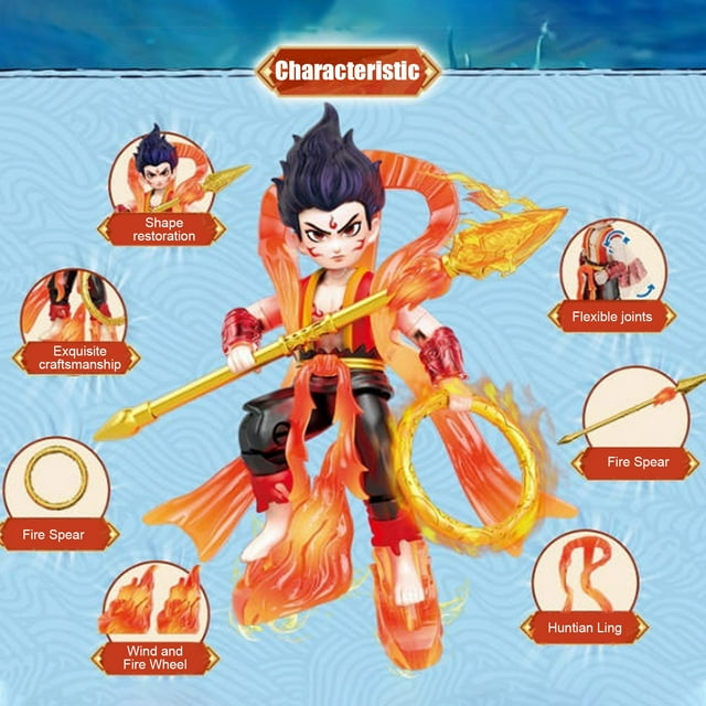 Nezha 2 Movie-Themed Building Blocks -Creative Construction Kit for ...