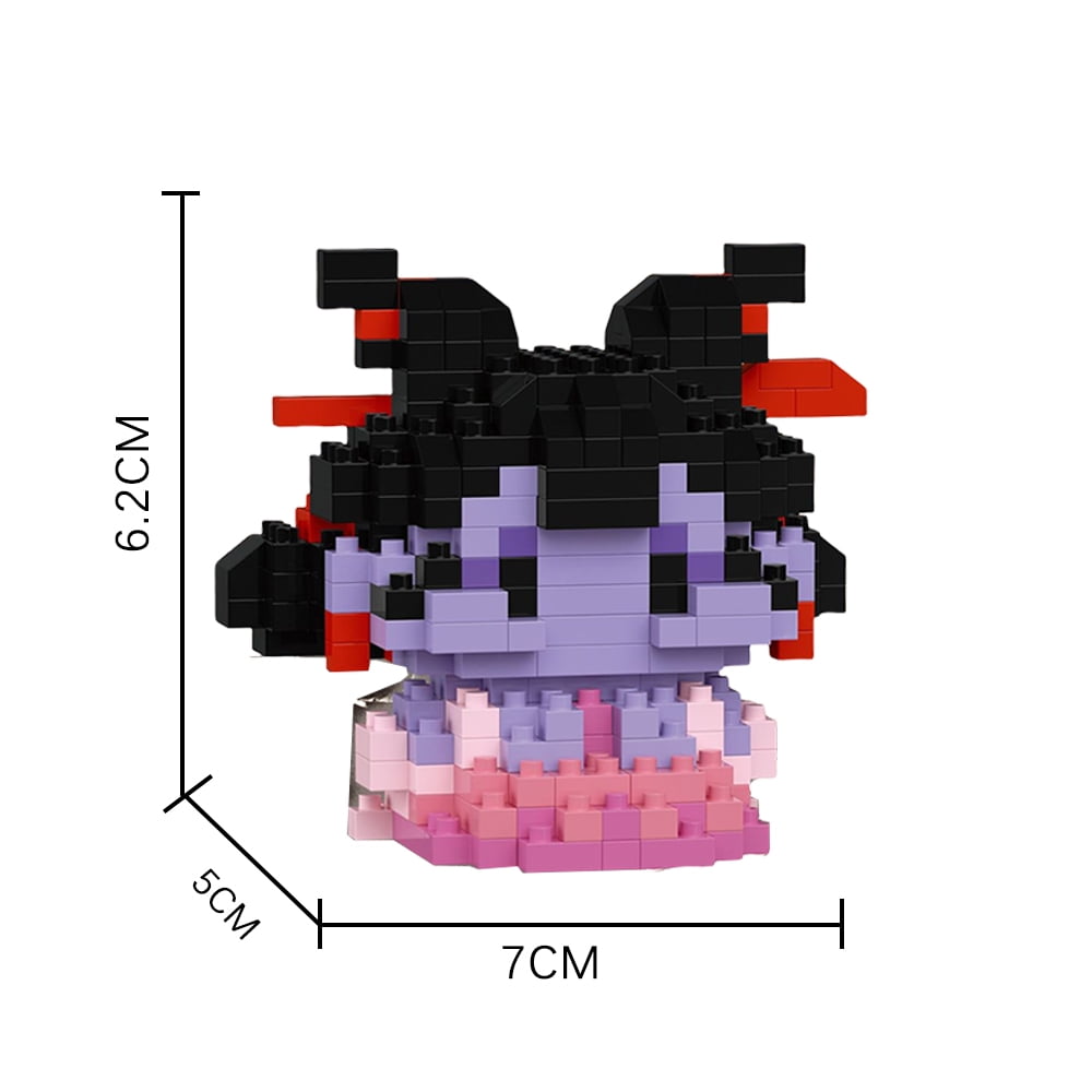 Nezha Flying Pig Micro Mini Building Blocks - Cute Poseable Mini Toy ...