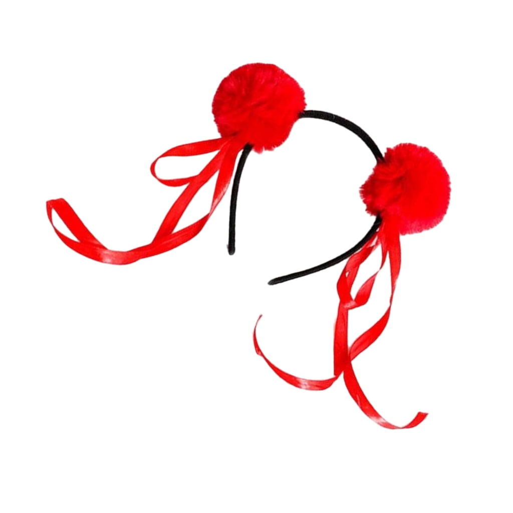 Nezha Hair Buns Headband Furry Hair Styling Accessories For Fun Bun ...