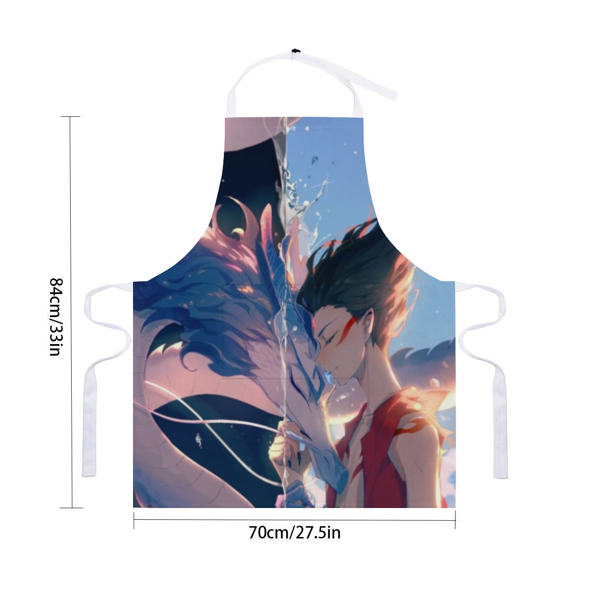 Nezha Nezha 2 apron with pockets and waterproof features, adjustable for adult kitchen cooking ...