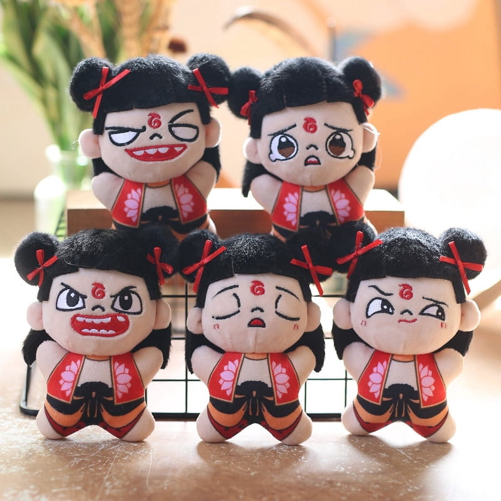 Nezha: The Child of the Sea Little Nezha Plush Toy Pendant Backpack ...