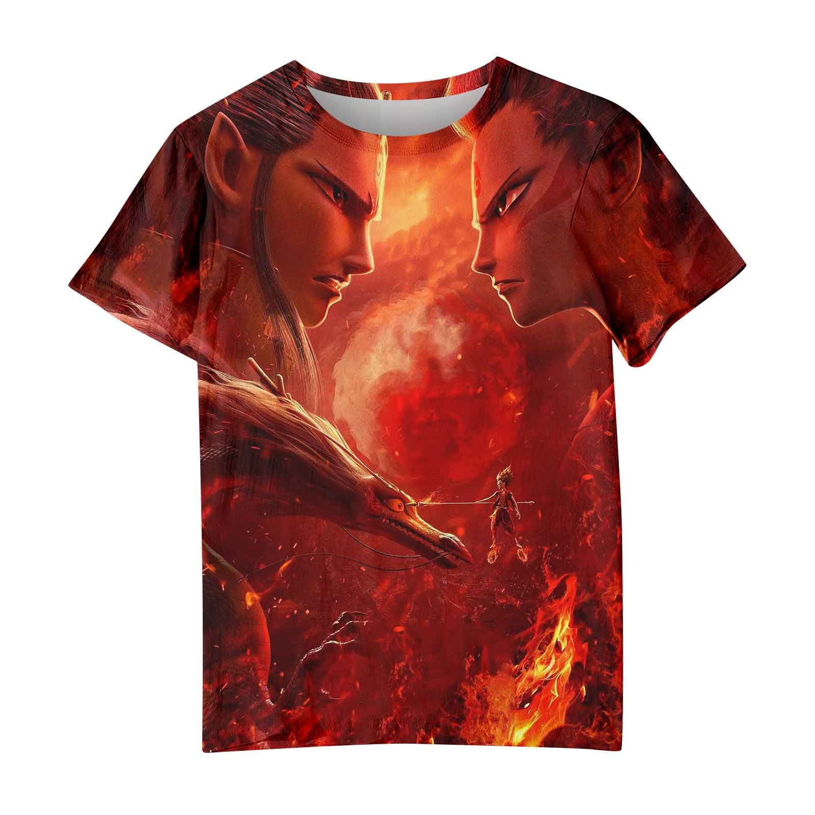 Nezha: The Devil Boy Conquers the Dragon King,Nezha Cartoon Anime Nezha ...