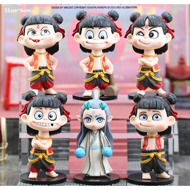 Nezha Character Blind Box 2025 New Nezha Action Character Blind Box Nezha 2 Characters Nezha
