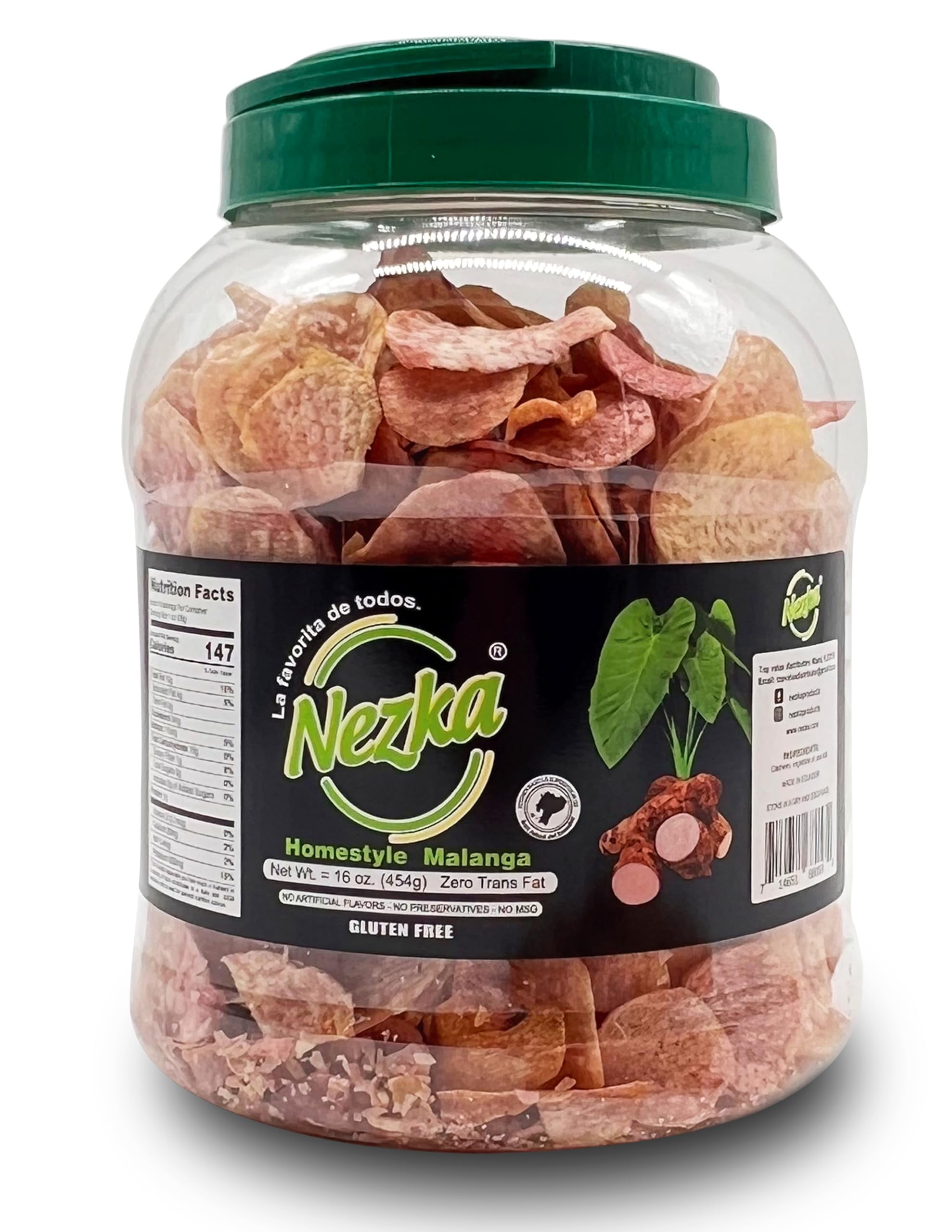 Nezka Purple Taro Chips - MDA05 Cuban Delicious Crunchy Snacks and Side ...
