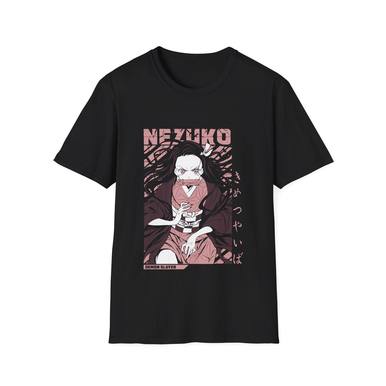 Nezuko Demon Slayer T-Shirt, Anime Tee, Japanese Manga Shirt, Cosplay ...