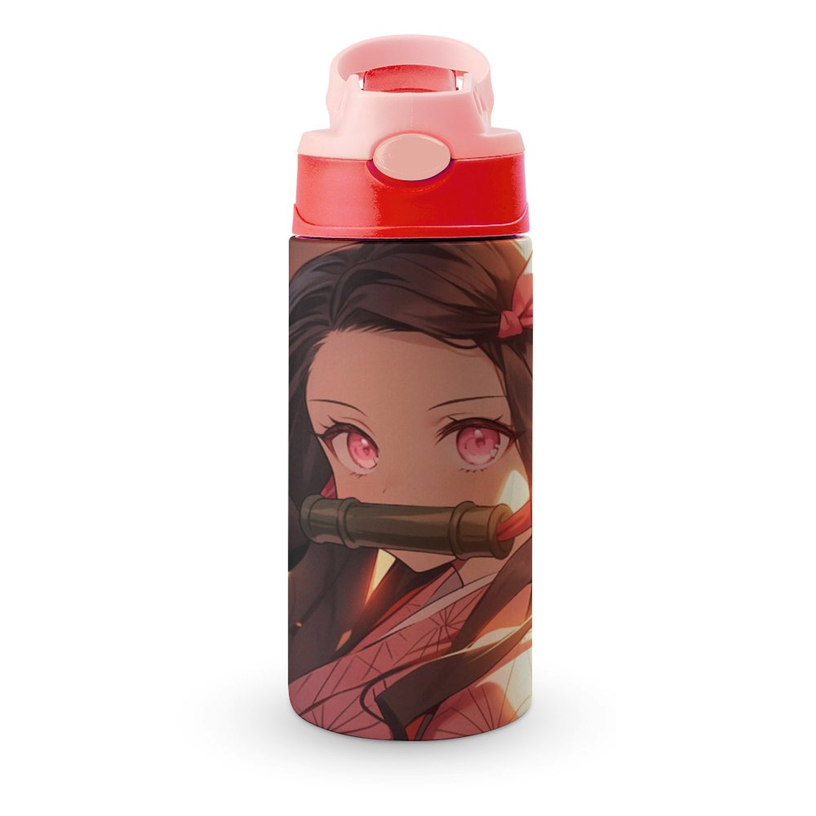 Nezuko Kamado Art Kids Insulated Stainless Steel Water Bottle with ...
