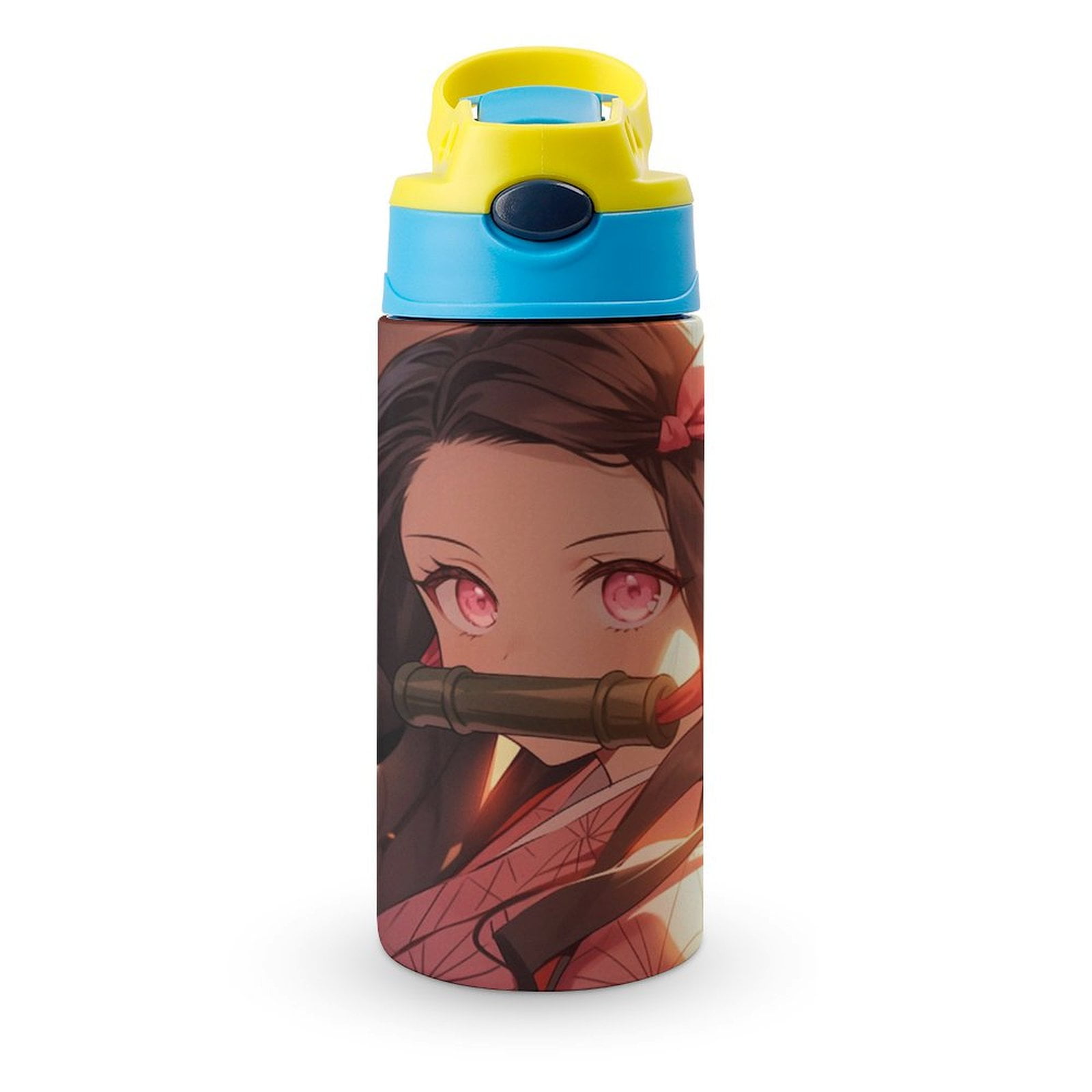 Nezuko Kamado Art Kids Insulated Stainless Steel Water Bottle with ...