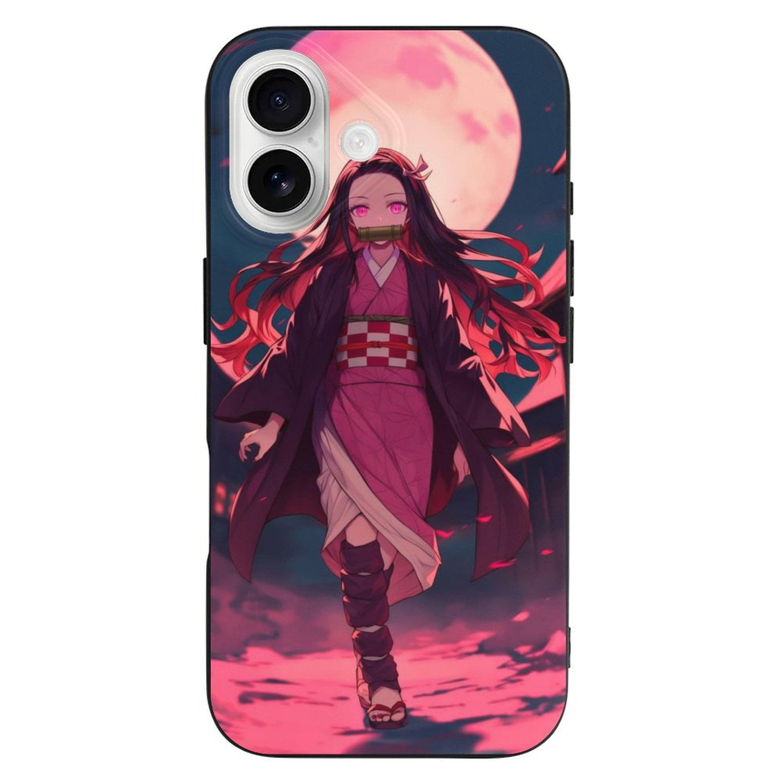 Nezuko Kamado Compatible iPhone 16 TPU Mobile Phone Case Series Scratch ...