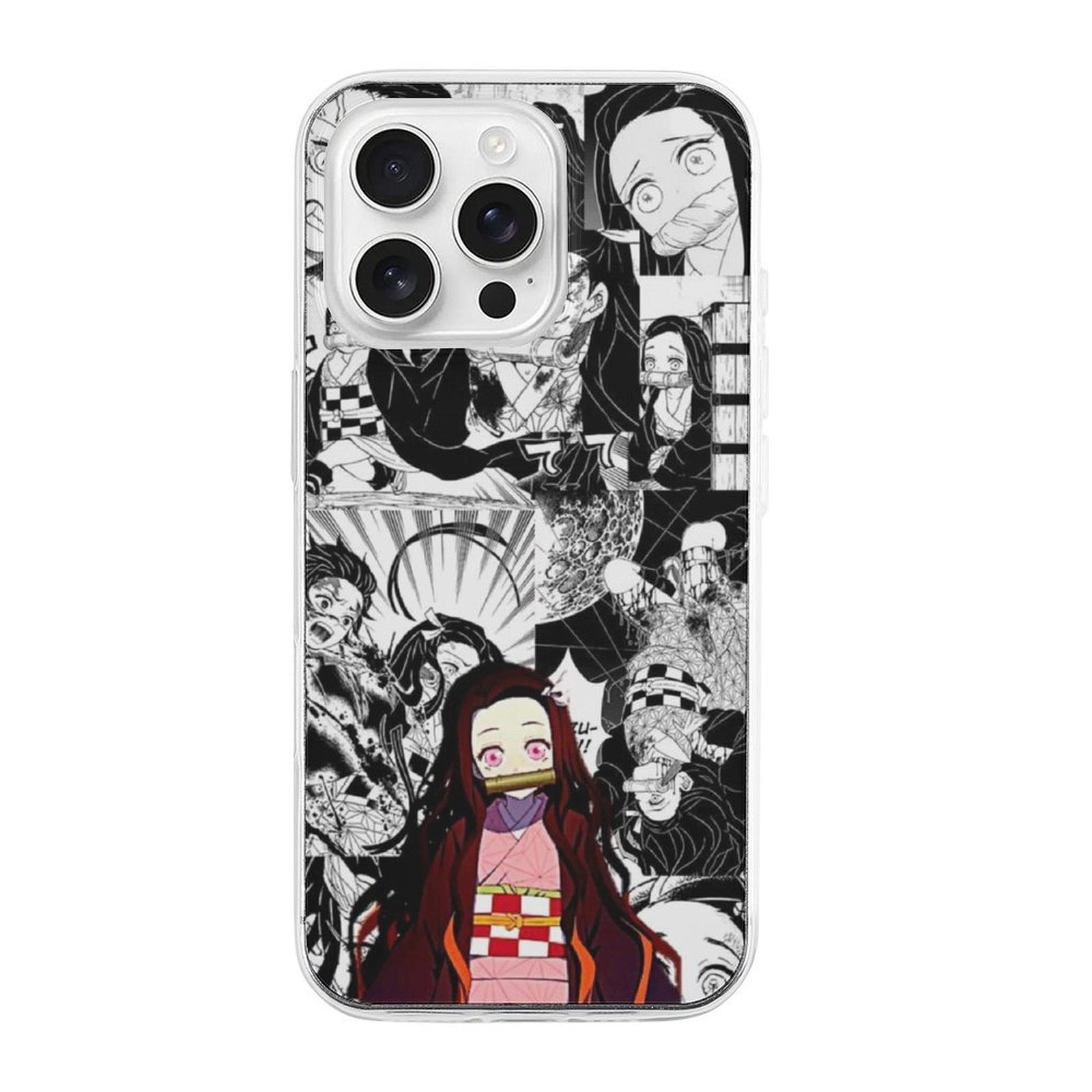 Nezuko Kamado Compatible iPhone 16 TPU Mobile Phone Case Series Scratch ...