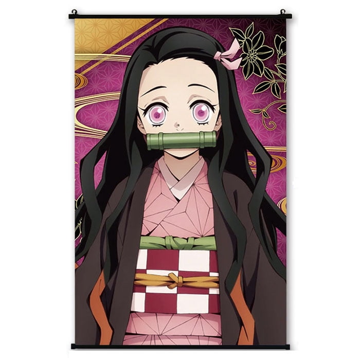 Nezuko Kamado Confused - Demon Slayer 23x35" Wall Scroll - Walmart.com