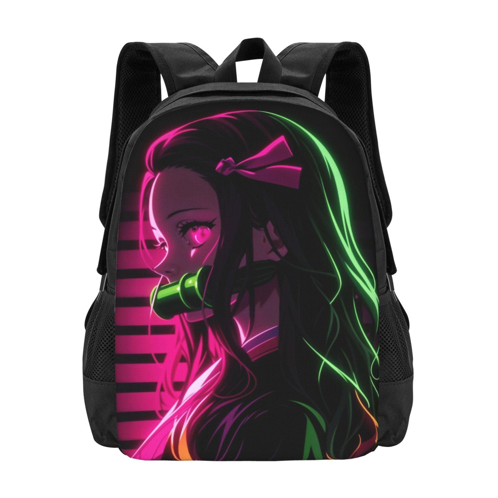 Nezuko Kamado Demon Slayer Backpacks for Men Women Book Bag Travel ...
