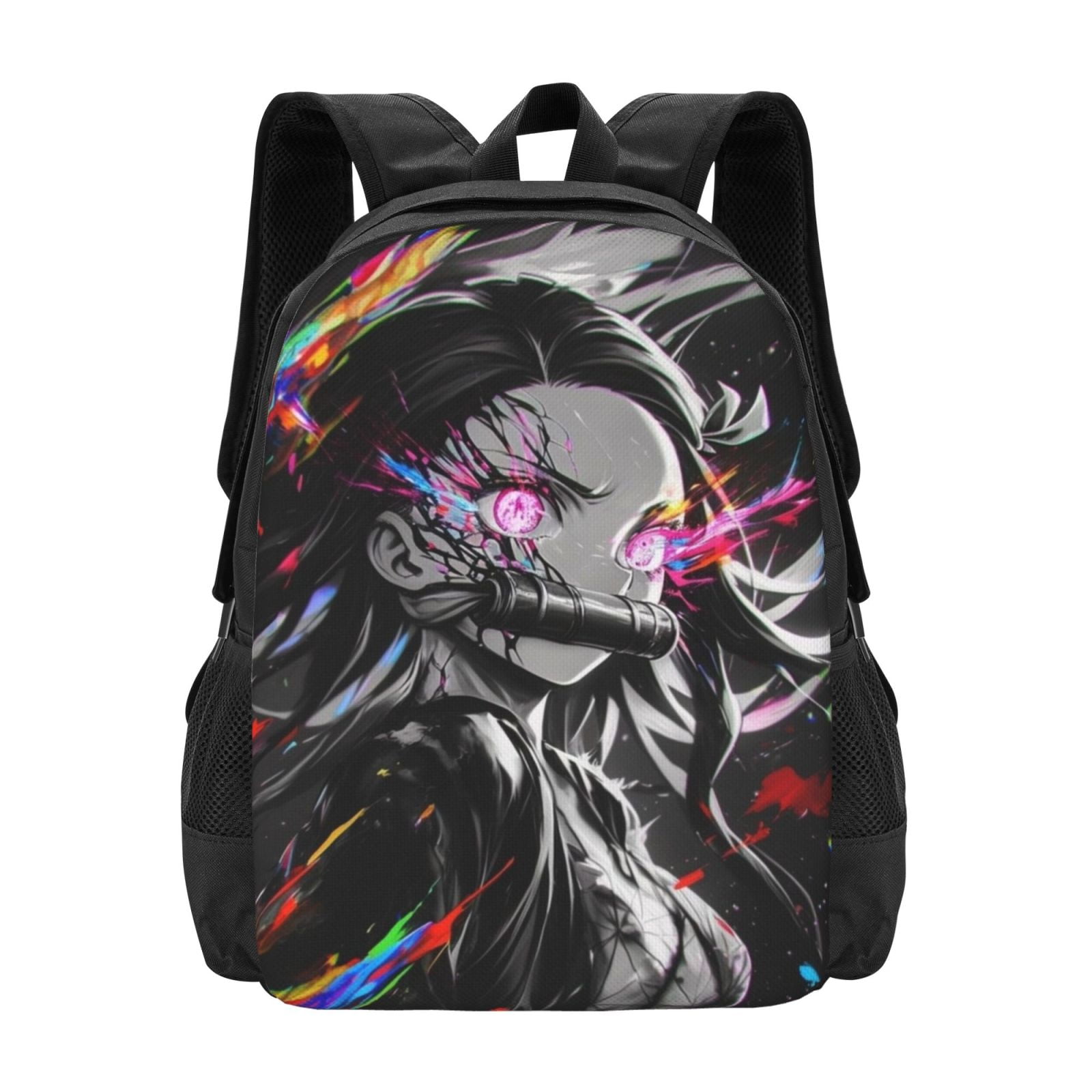 Nezuko Kamado Demon Slayer Backpacks for Men Women Book Bag Travel ...