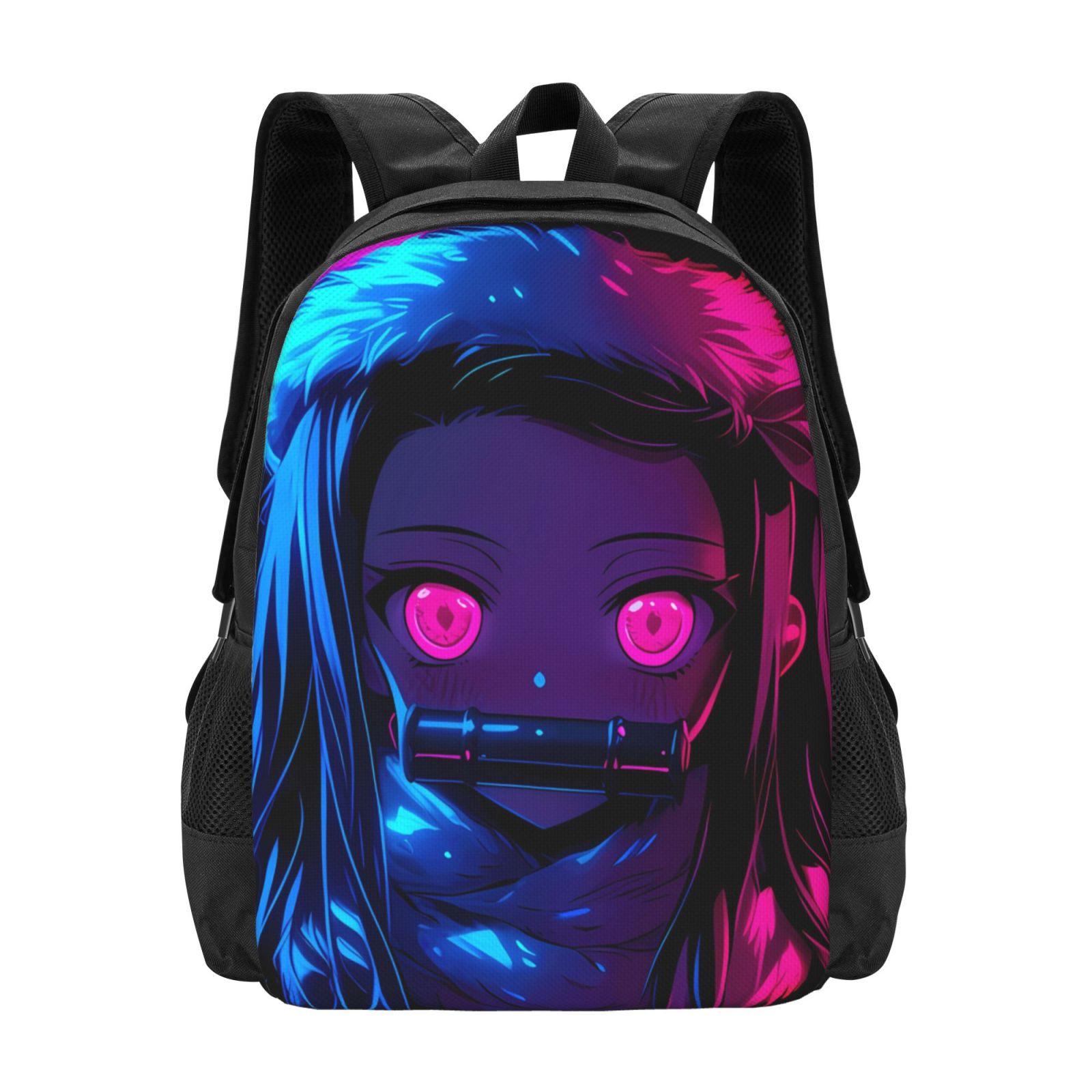Nezuko Kamado Demon Slayer Backpacks for Men Women Book Bag Travel ...