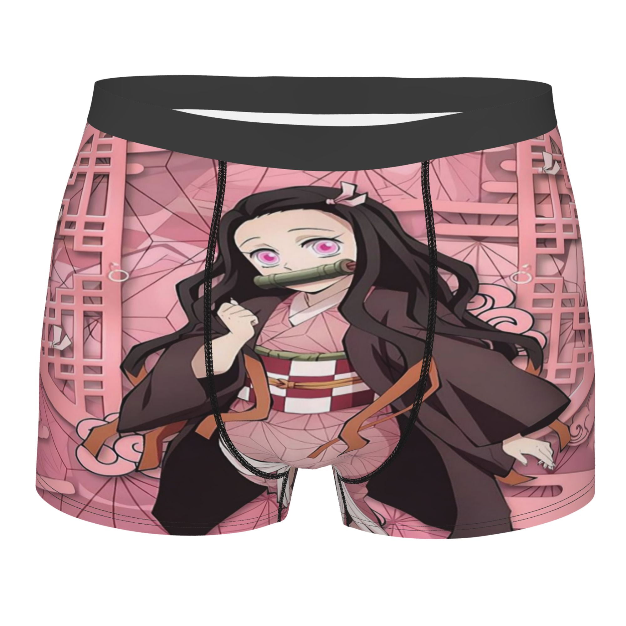 Nezuko Kamado Demon Slayer Breathable Men's Boxer Briefs Underwear Cool ...