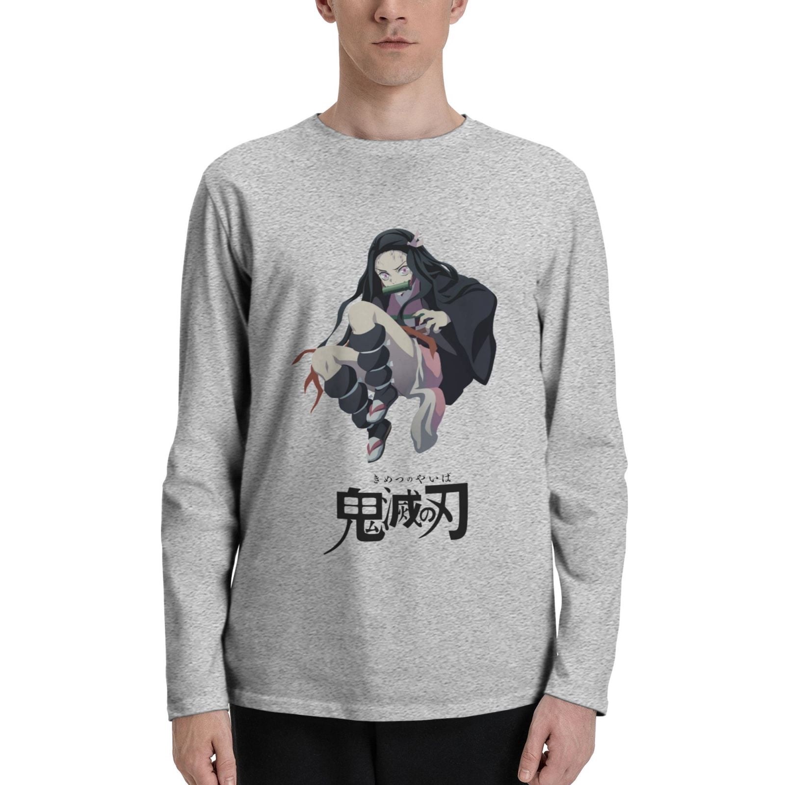 Nezuko Kamado Demon Slayer Long Sleeve Sweatshirt - Walmart.com
