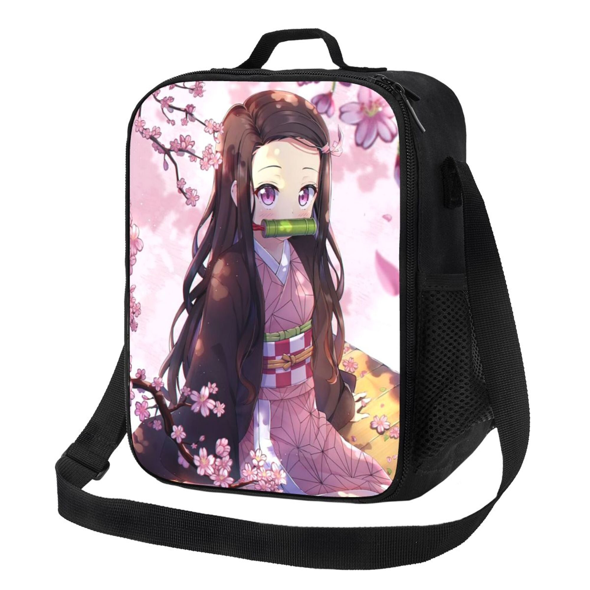 Nezuko Kamado Demon Slayer Lunch Bag Large Capacity Lunch Box Reusable ...