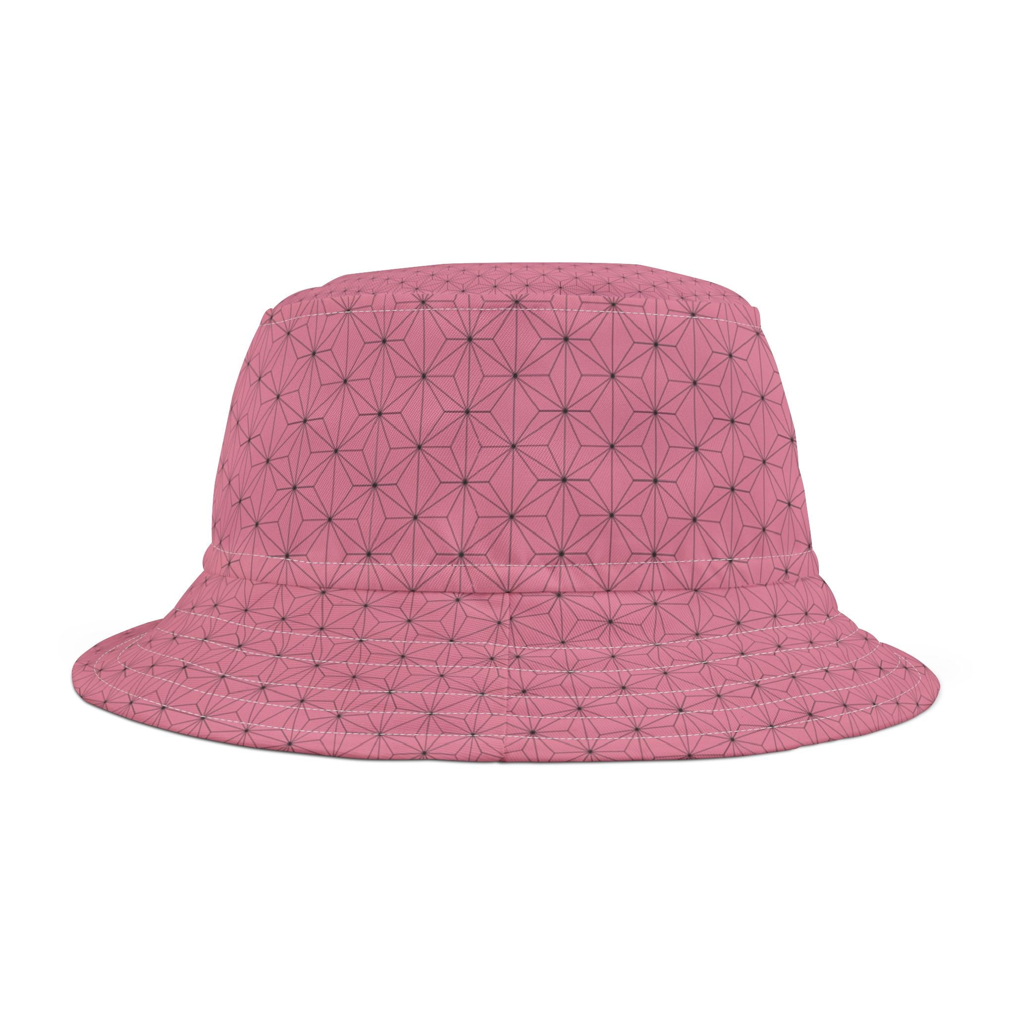 Nezuko Kamado Pink Pattern Bucket Hat - Walmart.com