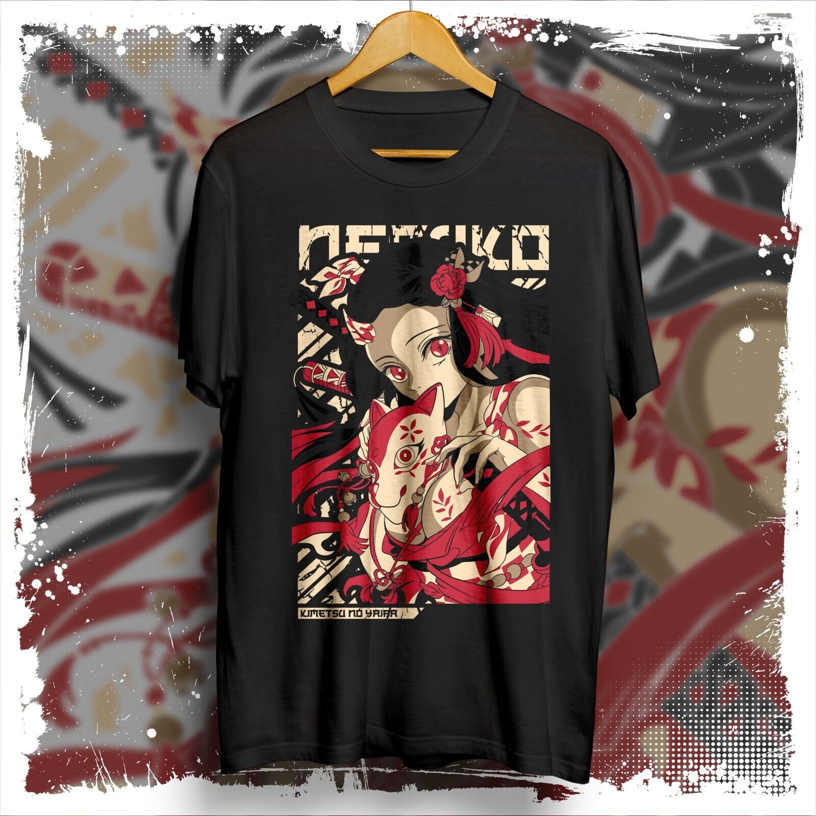 Nezuko Kamado anime graphic tees, Demon Slayer tshirt, anime shirt ...