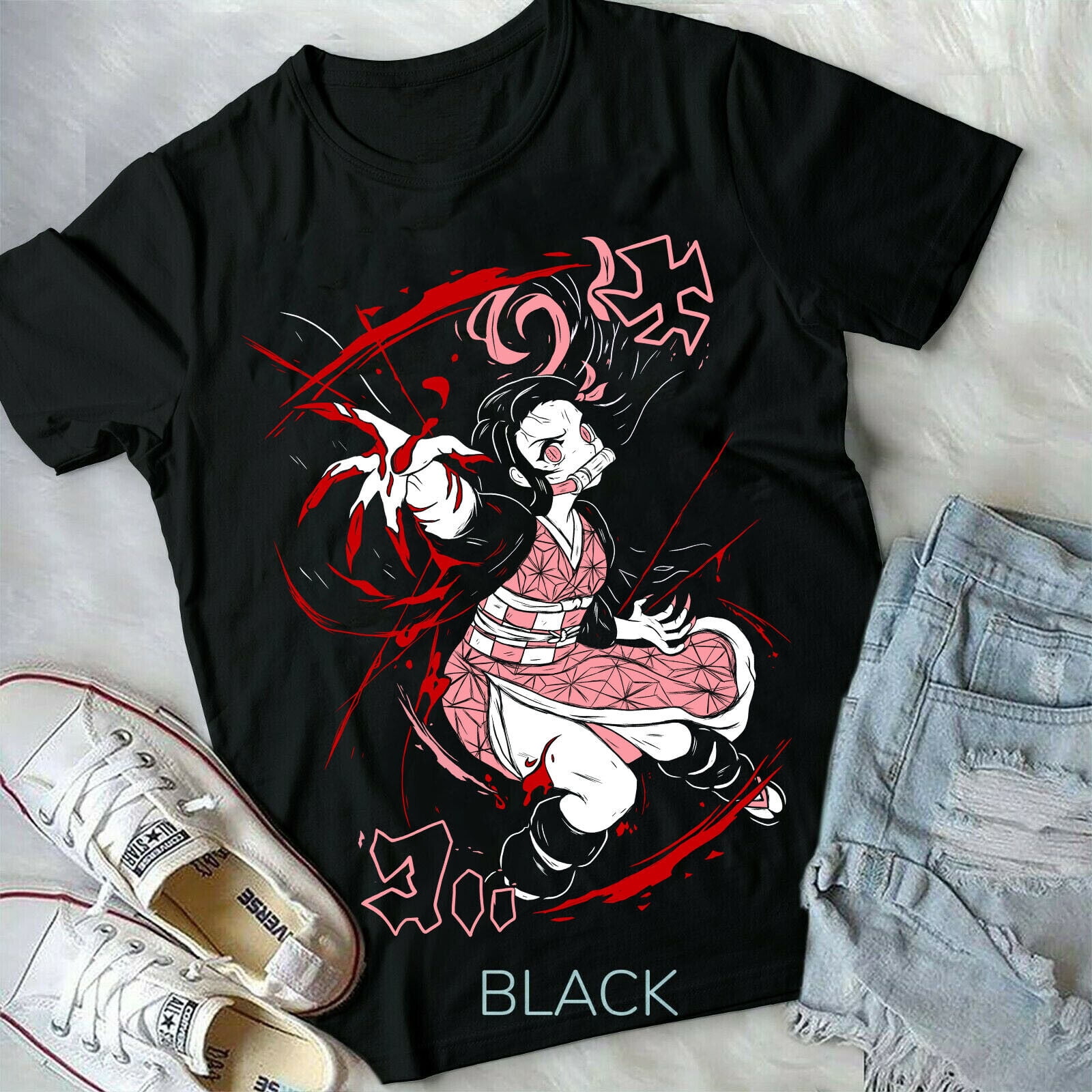 Nezuko Shirt Demon Slayer Kimetsu No Yaiba Tshirt Nezuko Demon Shirt ...