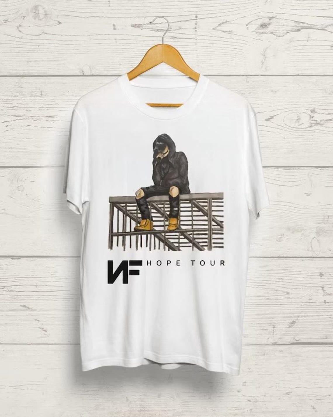 Nf Rapper Tour 2024 Unisex Tshirt, Nf Hope Concert Music Album Shirt ...