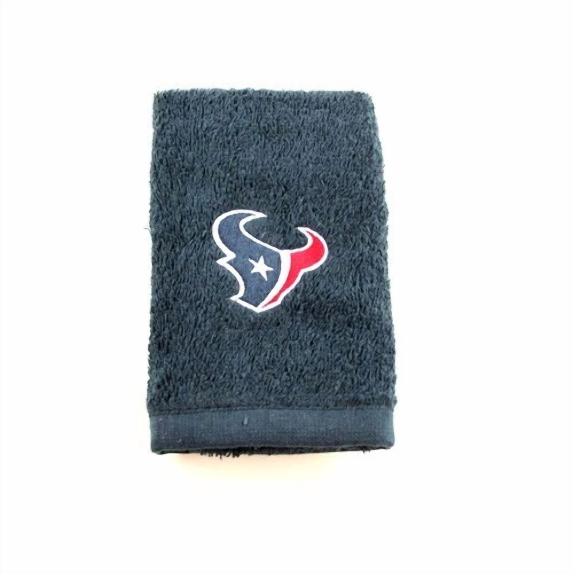 Nfl Houston Texans 11" X 18" Embroidered Logo Hand Golf Rally Crying ...