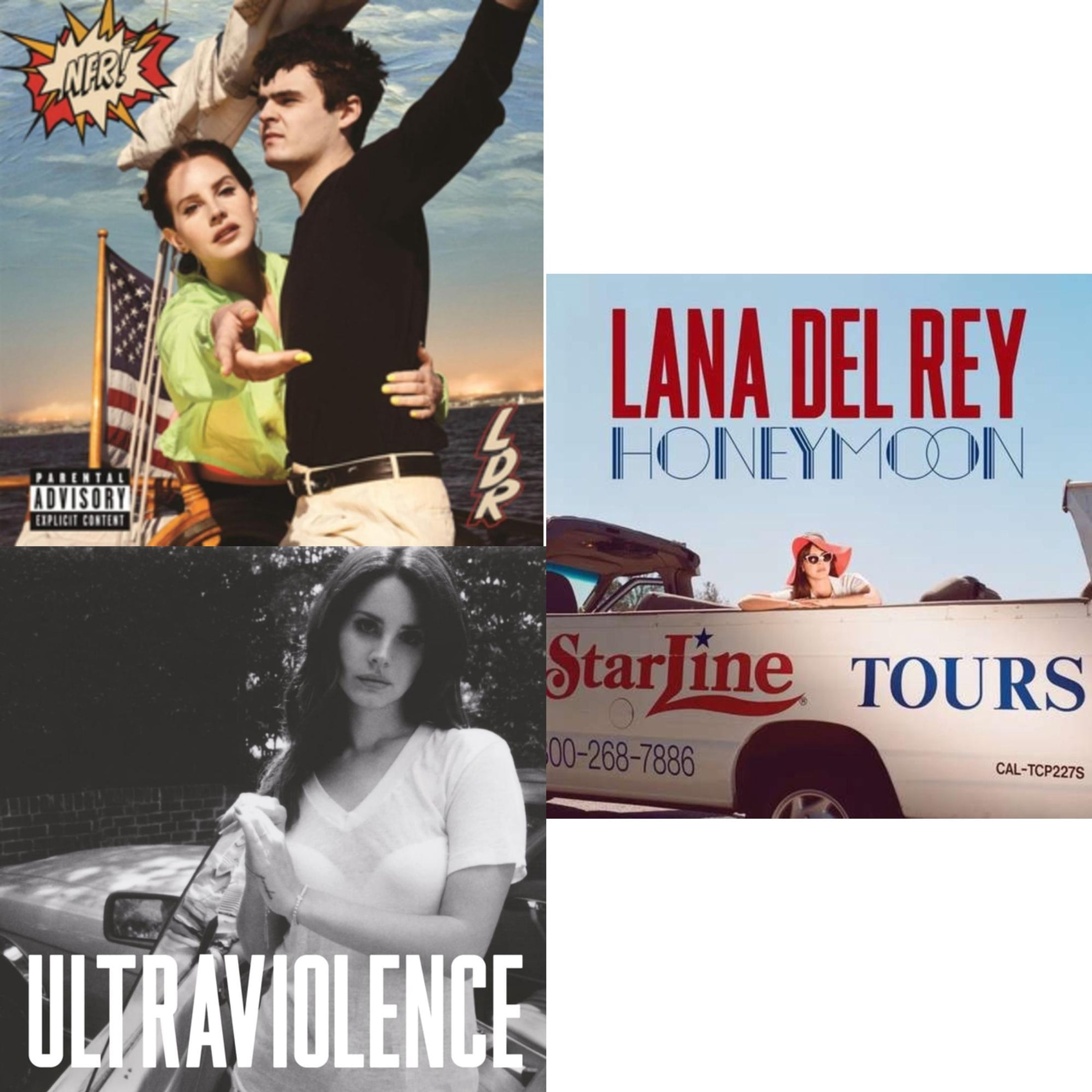 Nfr! & Ultraviolence & Honeymoon [CD Bundle] - Walmart.com