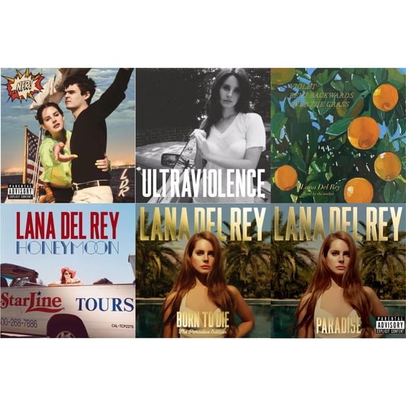 Nfr! & Ultraviolence & Violet Bent Backwards Over The Grass & Honeymoon ...