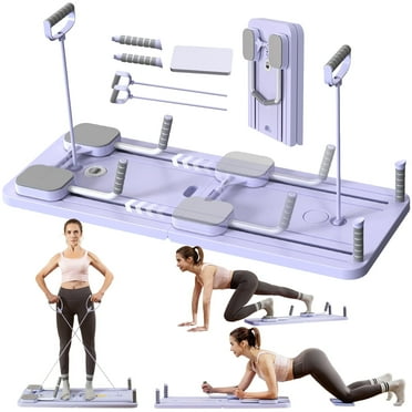 Pilates Board - Pilates Reformer Set, Multi-Purpose Foldable Pilates ...
