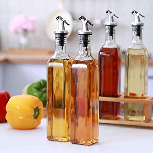 Ngel Glass Oil and Vinegar Storage Bottle Vinegar Dispenser Transparent ...