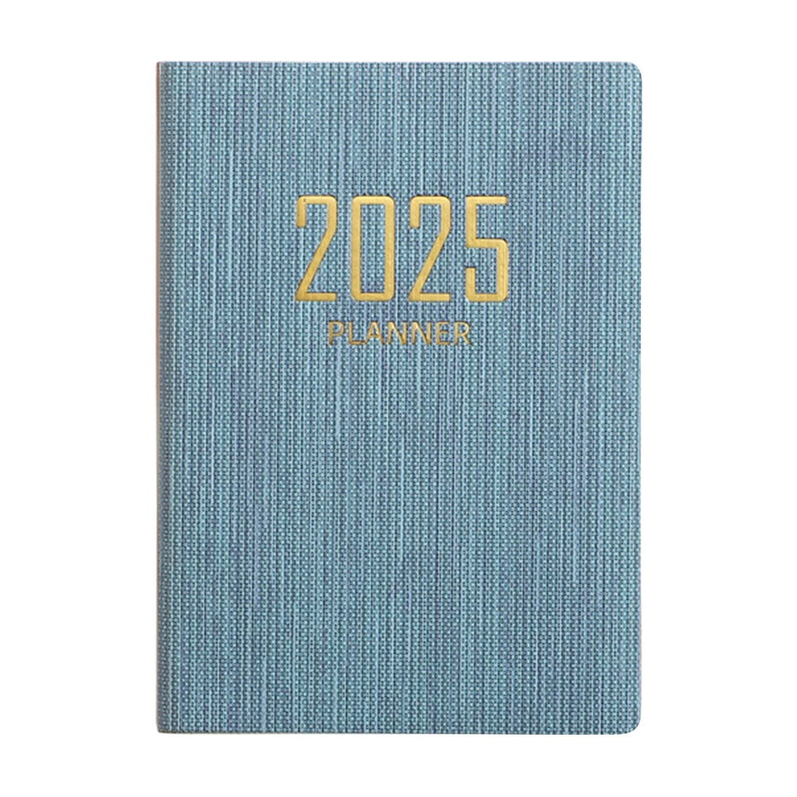 Ngheia 2025 A7 Daily Planner Notebook Dark Blue, Schol Supplies A7 Mini ...