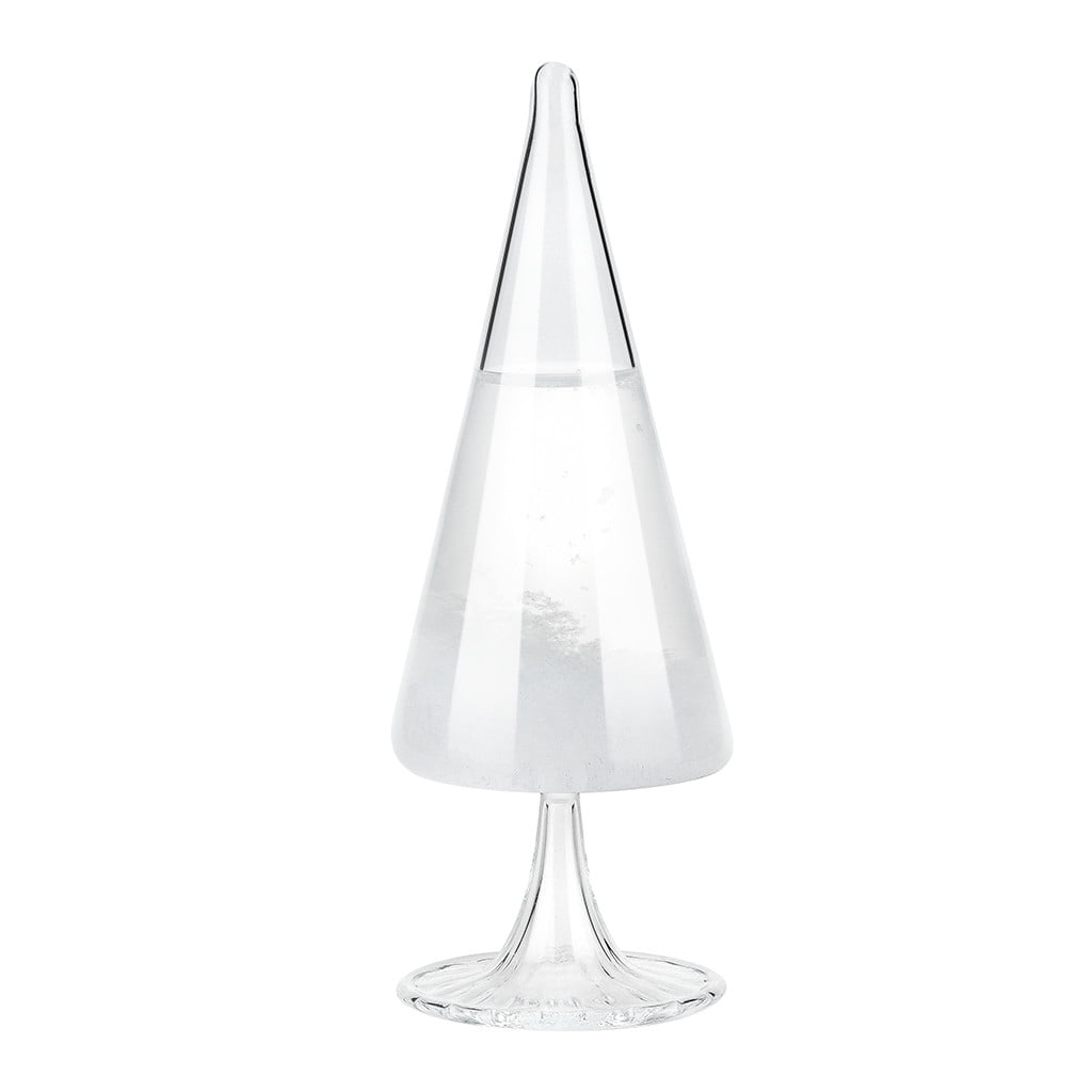 Ngheia Christmas Tree A-Shaped Weather Forecast Bottle with Base Gift ...