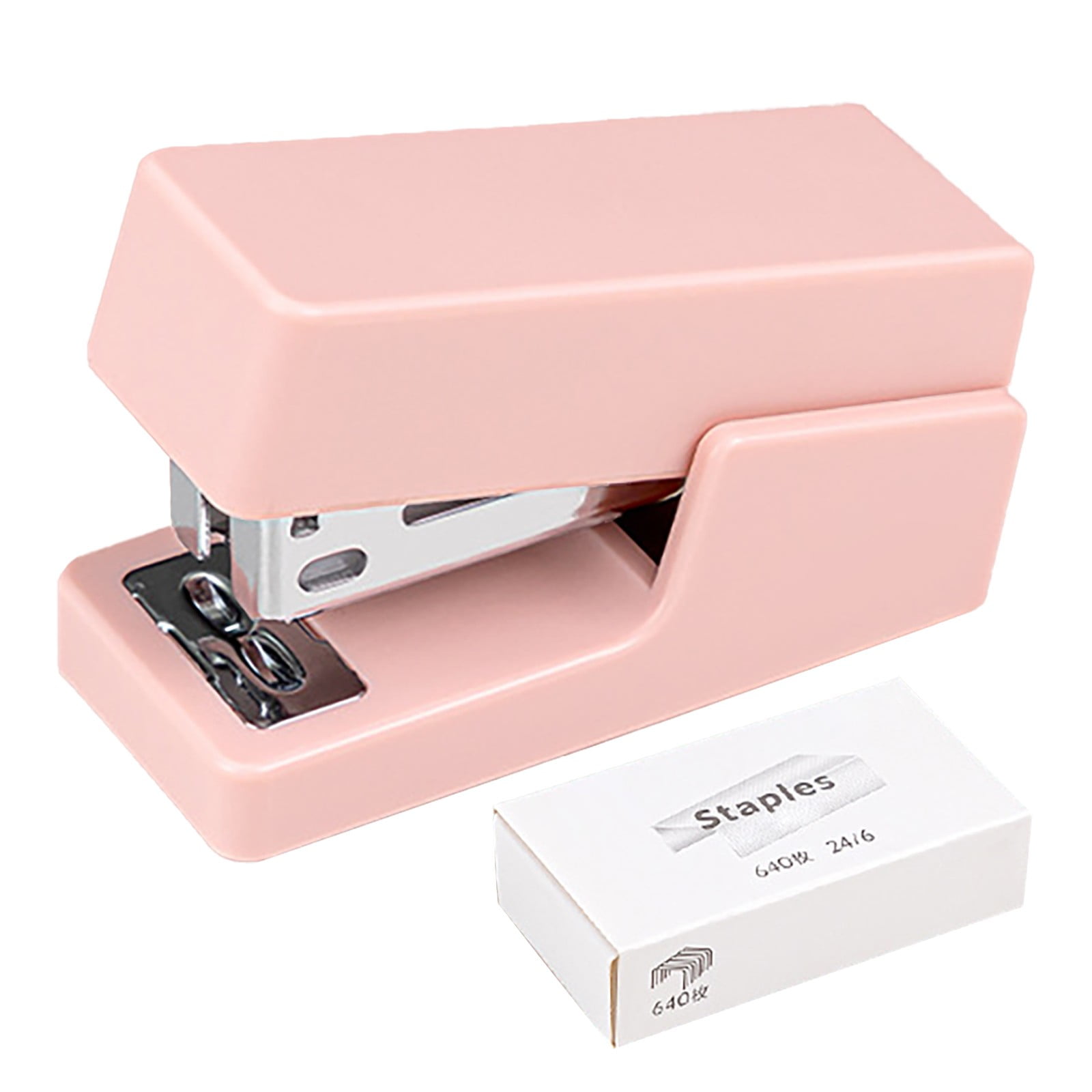 Ngheia Mini Stapler, Stapler 20 Sheet Desktop Stapler with 640 Standard ...