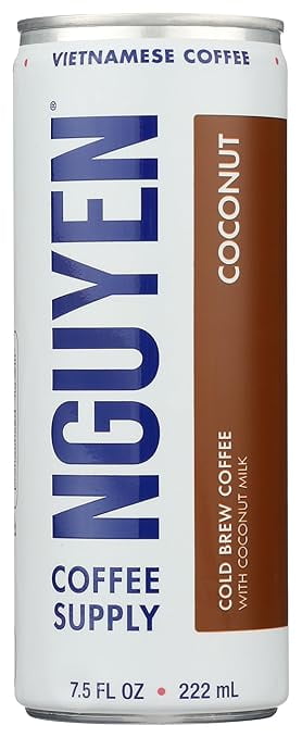Nguyen Coffee Supply, Coffee Cold Brew Coconut, 7.5 Fl Oz - Walmart.com