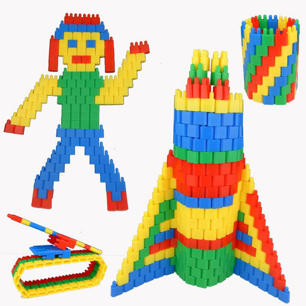 Nhr Creative Puzzle Block Bullet Blocks,Quality Material,Perfectly Made ...
