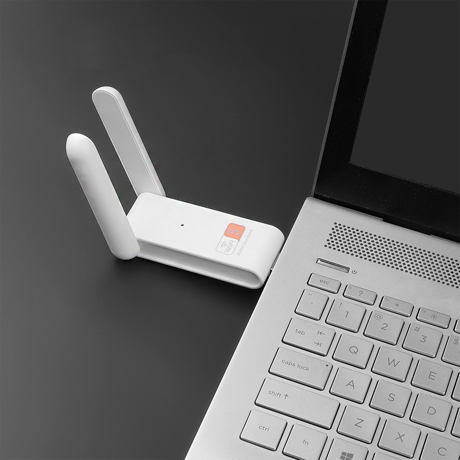 Nhthy AC600M Dual-frequency Wireless Card with High-Speed 5G, Dual-antenna USB Wi-Fi Card ...