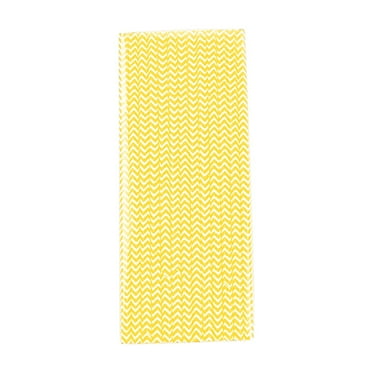 Way to Celebrate! Neon Yellow Polka Dot & Striped Paper Straws, 30ct ...