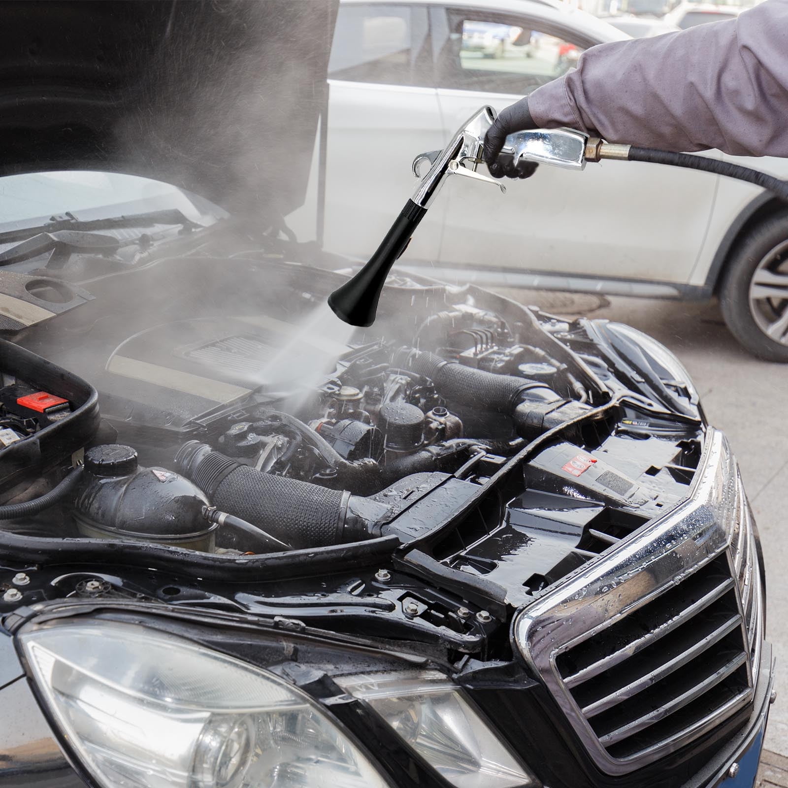 Nhthy Portable Car Wash High Pressure Water Spray, Garden Tool Foam Pot ...