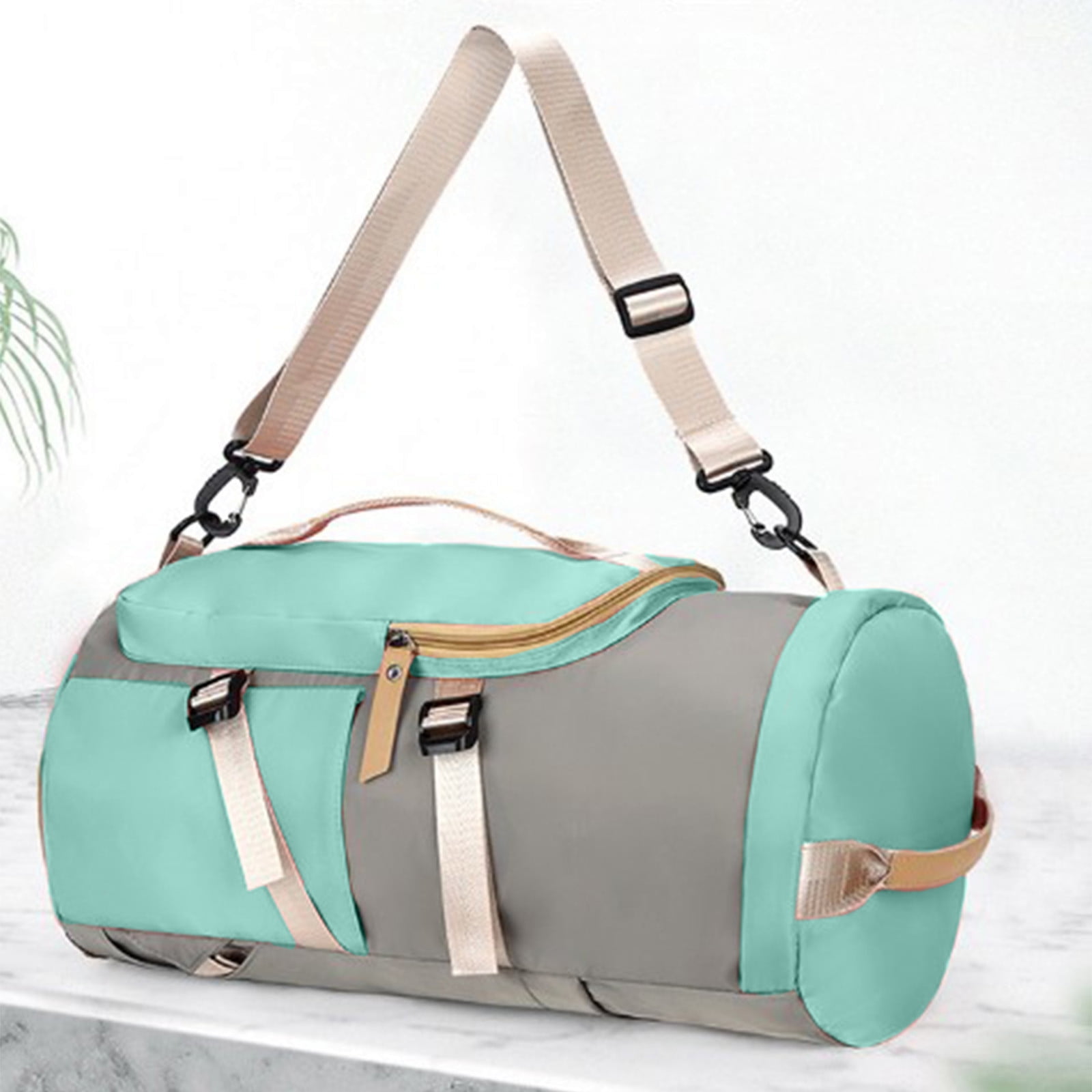 Nhthy Water-Resistant Duffel Bag with Dry Wet Separation, Multi ...