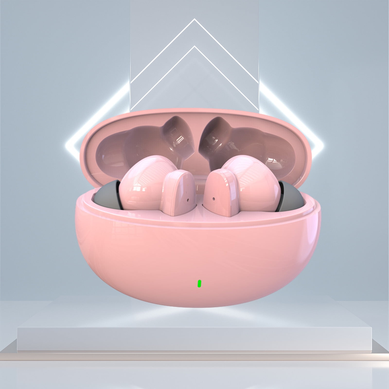 Nhthy Wireless Charging Bluetooth 5.3 Headset with Long Battery Life ...