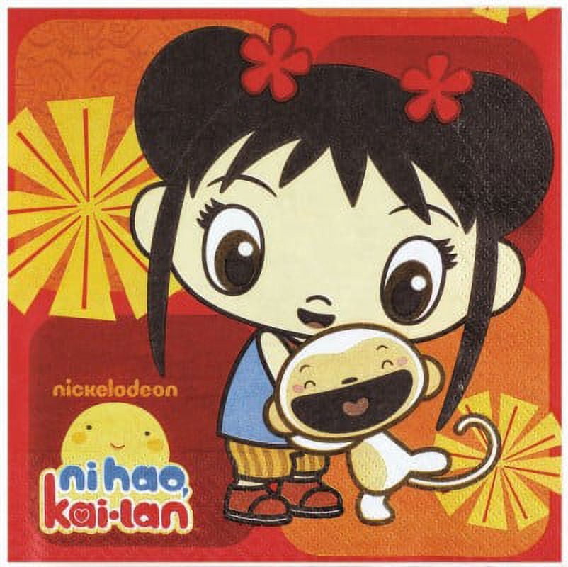 Ni Hao, Kai-Lan Cartoon Nick Jr TV Kids Birthday Party Paper Luncheon ...