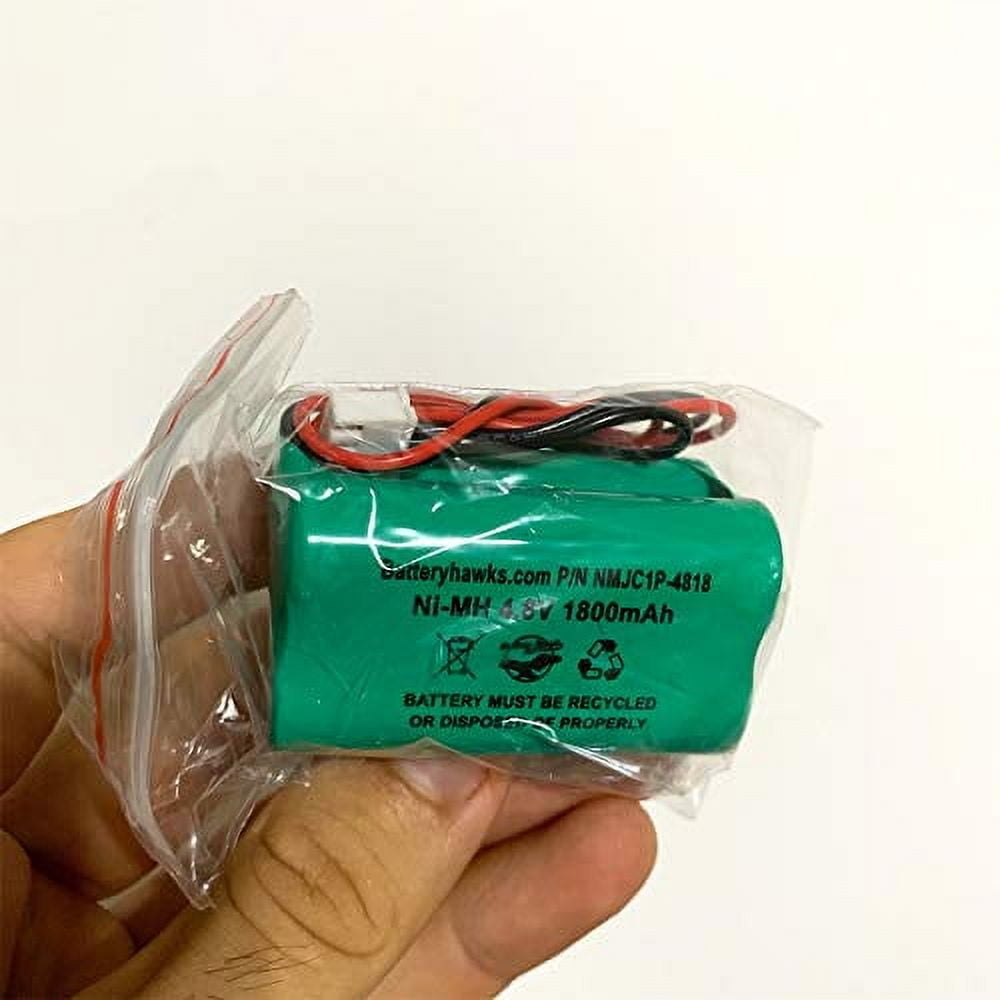 Ni-MH AA1800mAh 4.8v Exit Sign Emergency Light and Solar Light Battery ...